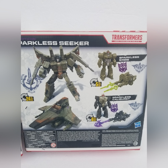Hasbro | Toys | Transformers Siege War For Cybertron Wfc Netflix Voyager Sparkless Seeker | Poshmark